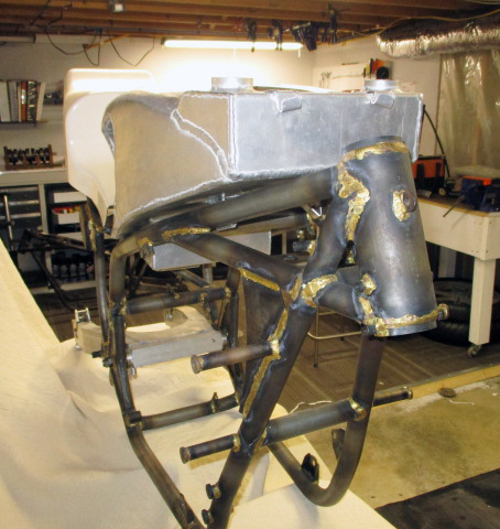 Replica 1975 Suzuki TR 750 Frame | mobk